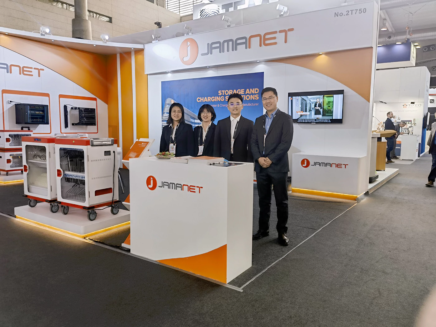 Exhibition - Jamanet Manufacture IT data center Products, CAC, Smart PDU, Data Acquisition Unit ...