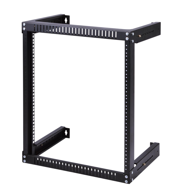 High Quality Open Frame Wall Mount Equipment Rack with Adjustable Depth ...