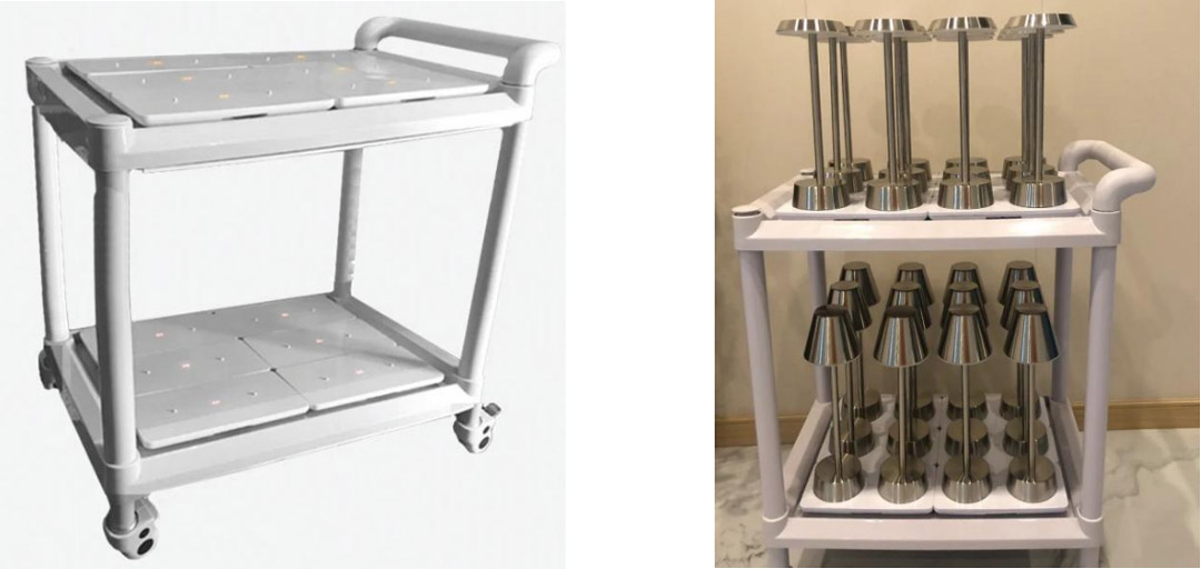 Restaurant Table Lamps Charging Solution - Jamanet