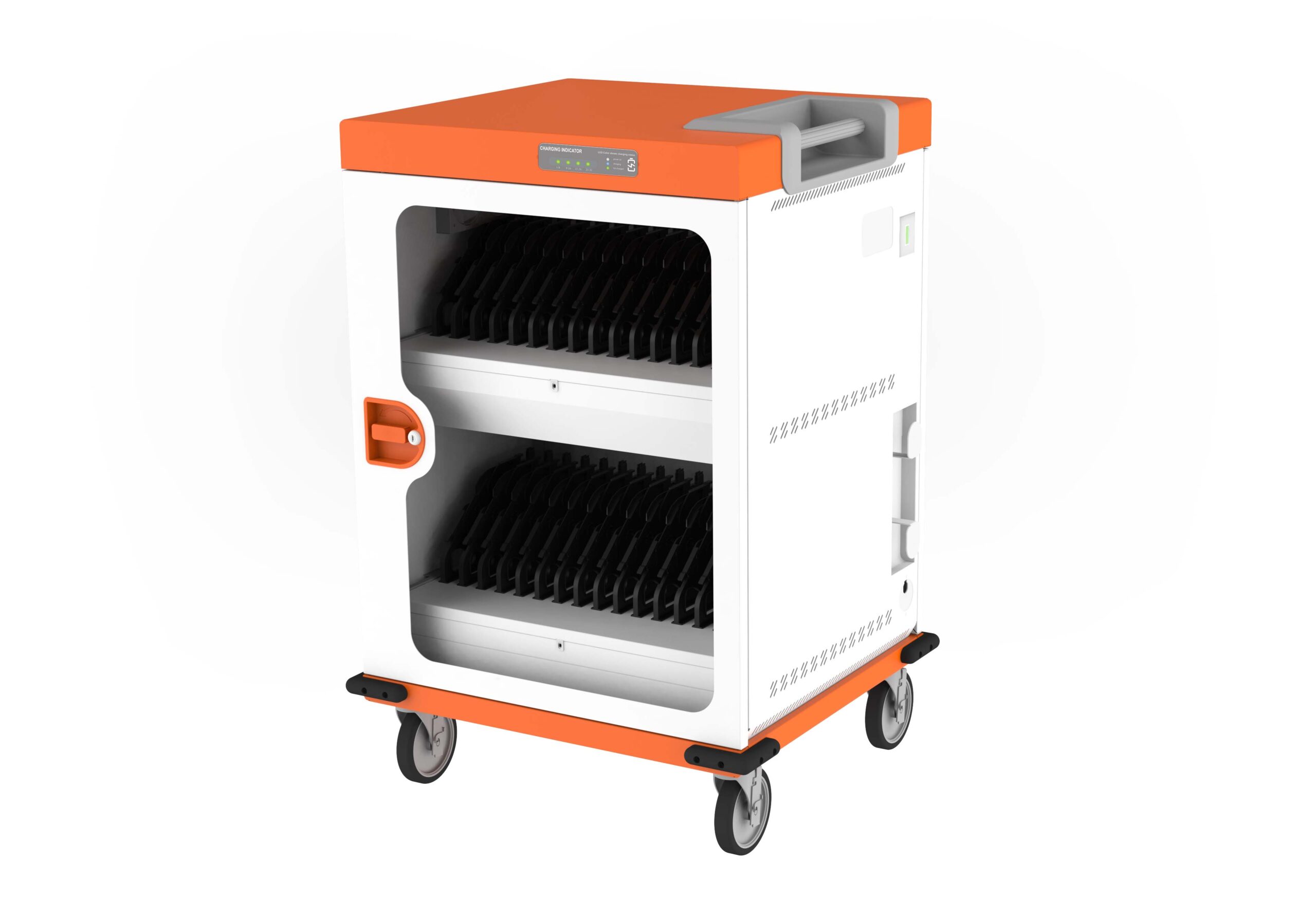AC 32 Bays Charging Cart For Chromebook And Laptop - Jamanet