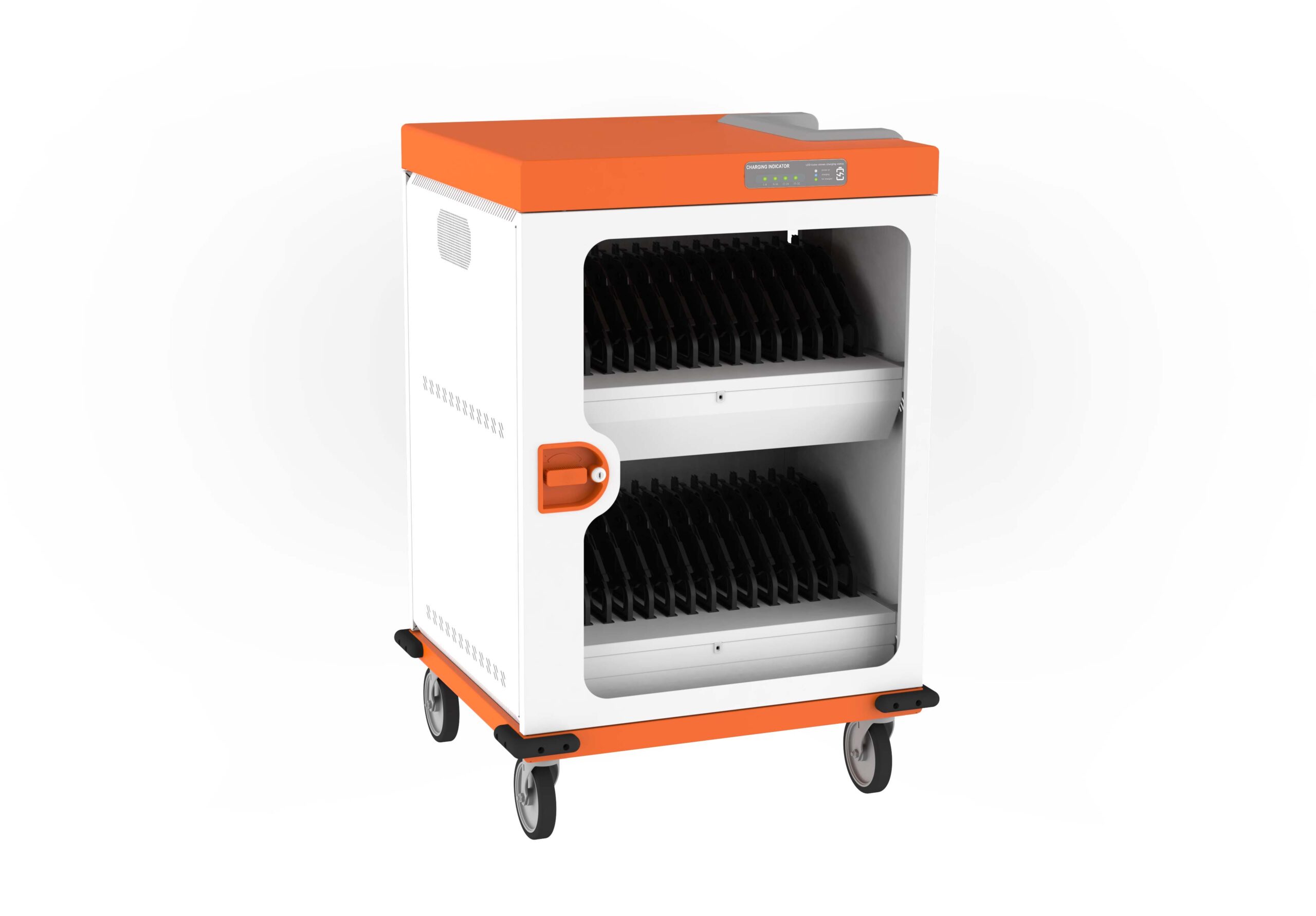 AC 32 Bays Charging Cart For Chromebook And Laptop - Jamanet