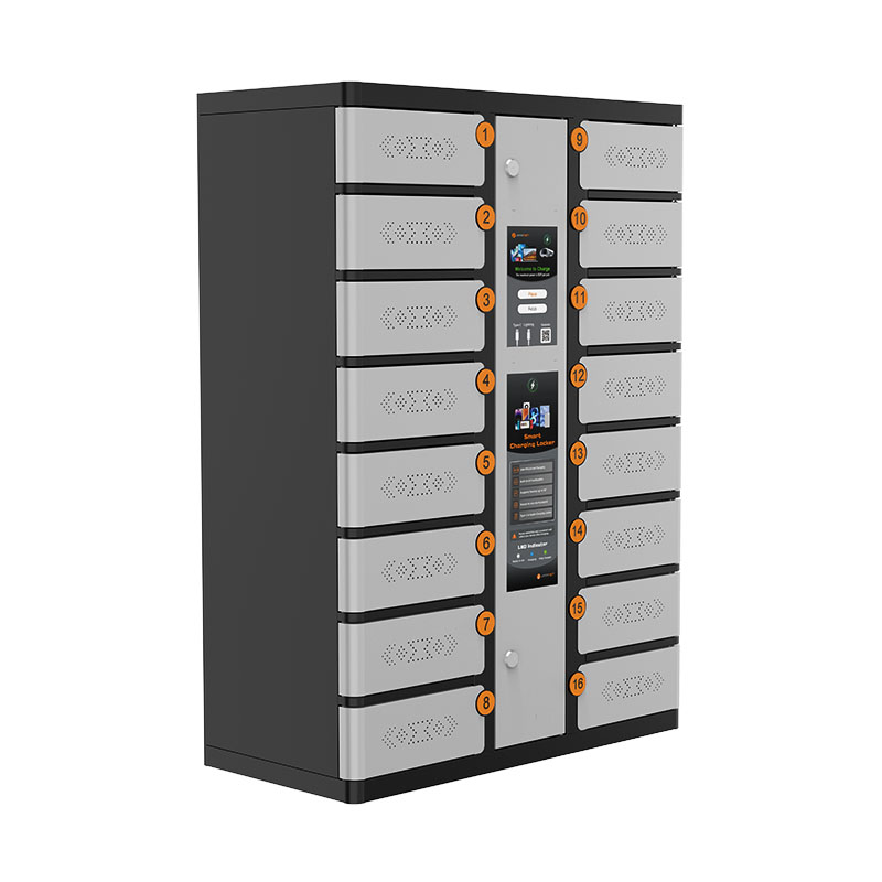 16-port Smart Charging Locker For Mobile Devices - Jamanet